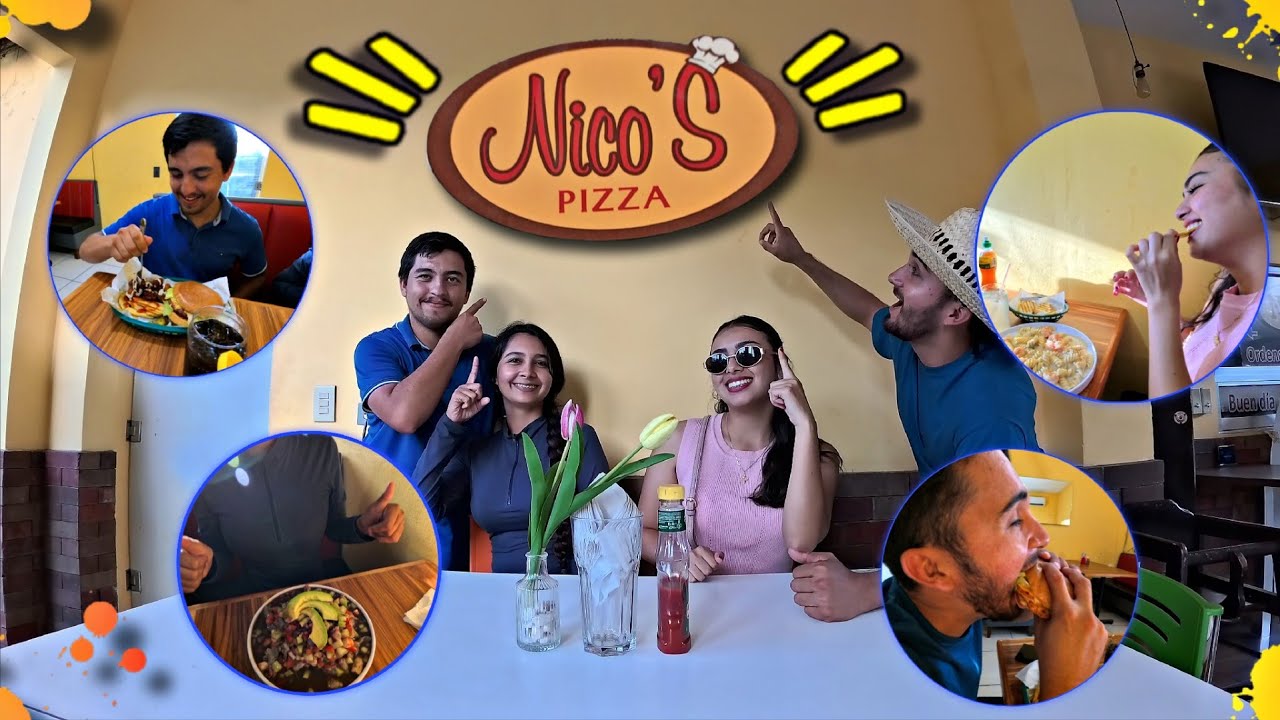 FUIMOS A LOS NICO'S PIZZA 🍕 Y TERMINAMOS PROBANDO TODO 🤤👌😍🙌 - YouTube