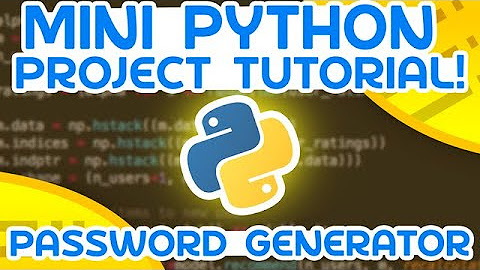 Mini Python Projects! - YouTube