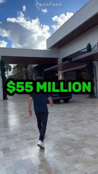 Touring a Billionaire's $55 Million Mansion - YouTube