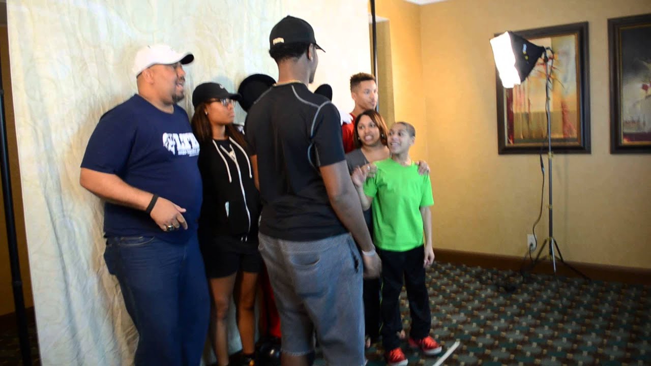 Hester Family meets Mickey - YouTube