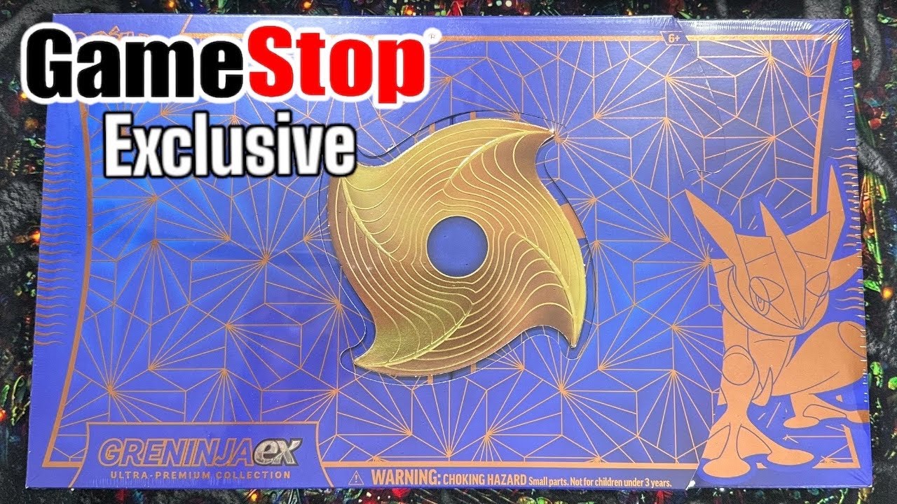 Opening the Greninja ex Ultra Premium Collection Box - YouTube