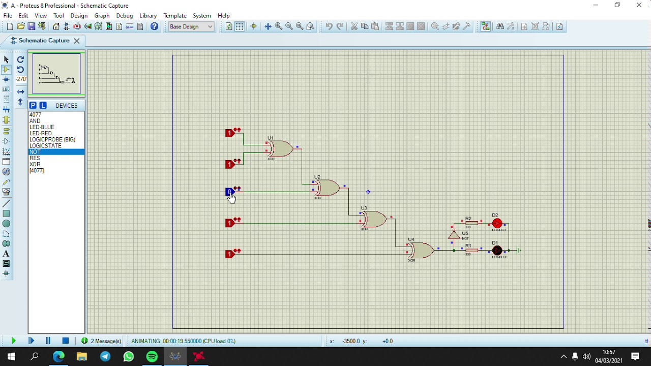 Circuito Verificador de Paridade - Paridade Impar - YouTube
