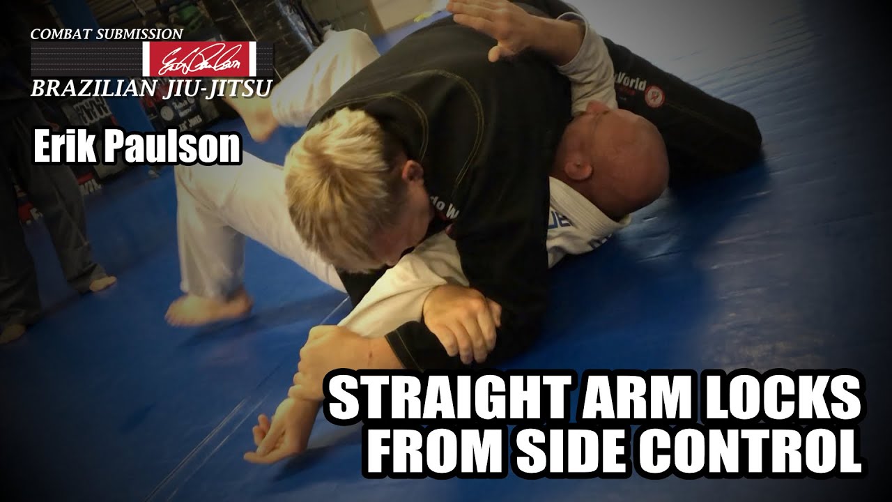 Straight Arm Locks From Side Control - YouTube