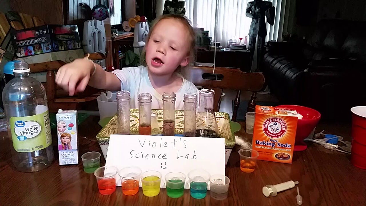 Violet's Science Lab #1 - YouTube