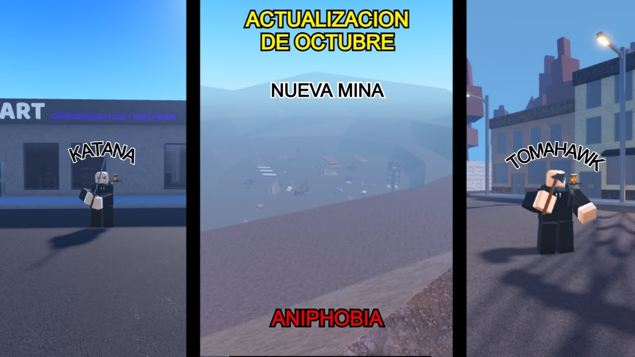 ACTUALIZACION de ANIPHOBIA [Roblox] - YouTube