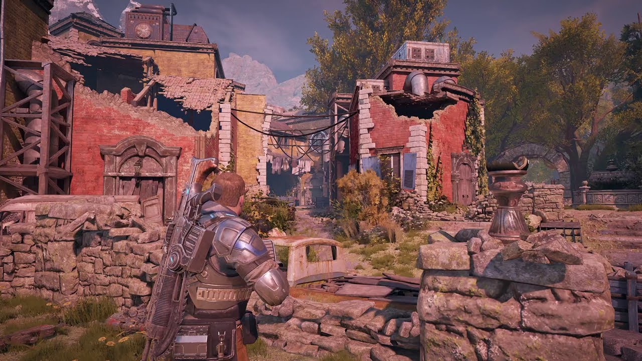 GEARS OF WAR 4 - ACT 5 - CHAPTER 1 CONVERGENCE - YouTube