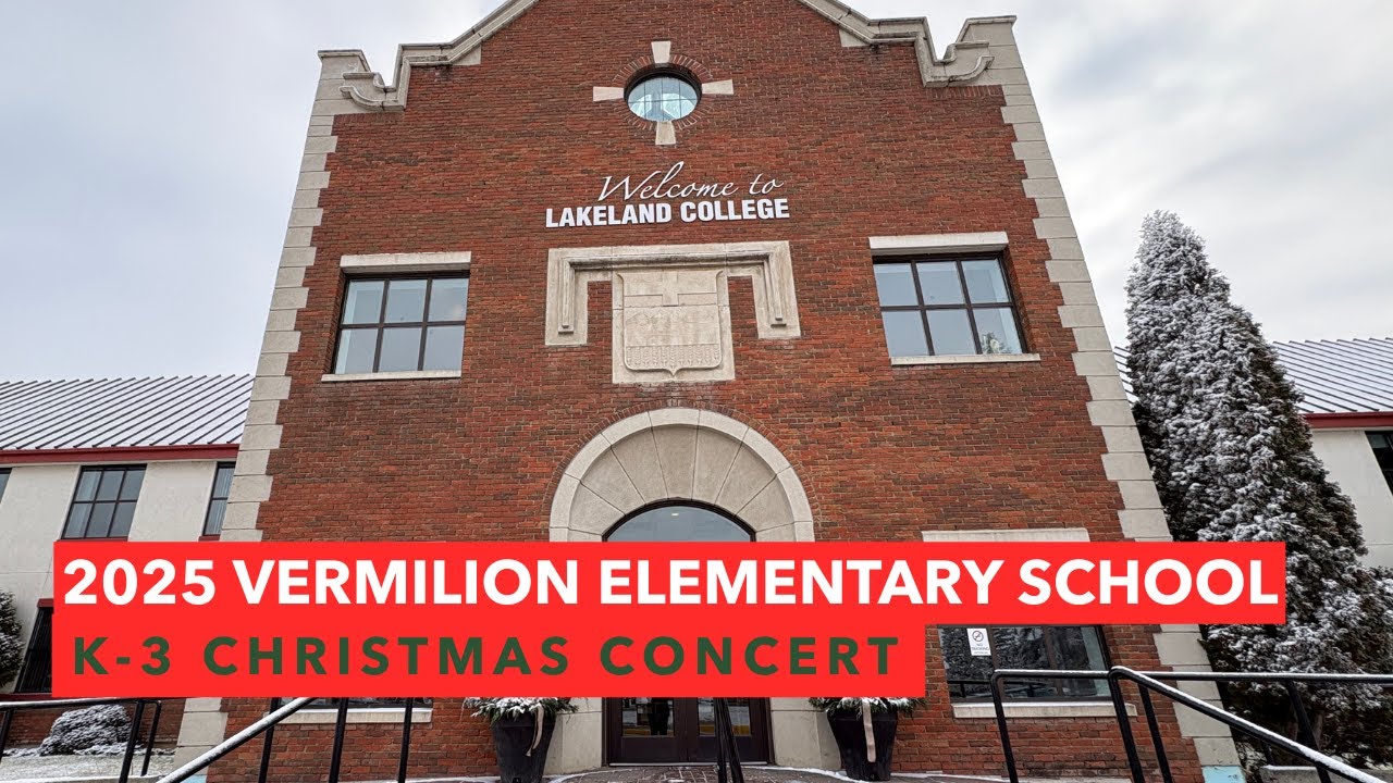 VES K-3 Christmas Concert 2025 | Lakeland College Canada - YouTube