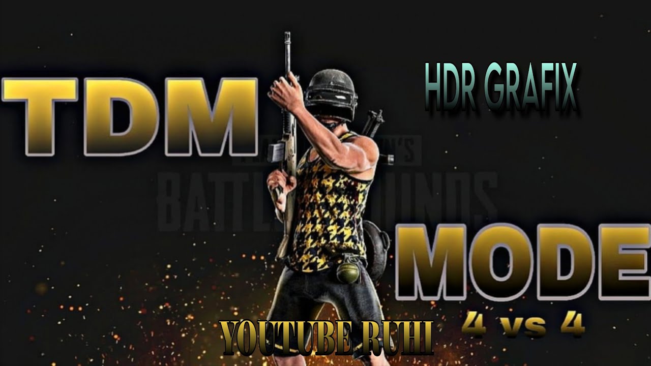 PUBG Mobile HDR GRAFIX Test TDM 🤫 YOUTUBE RUHI 💫 - YouTube