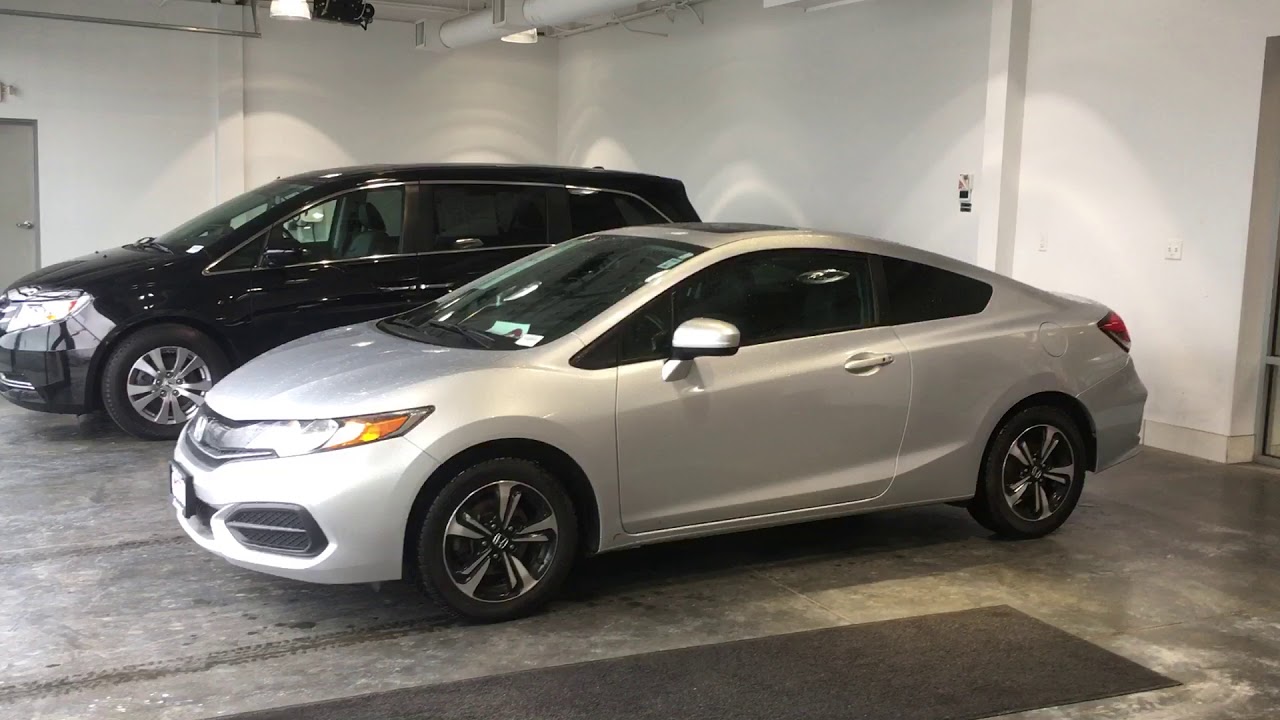 2015 Honda Civic coupe EX - YouTube