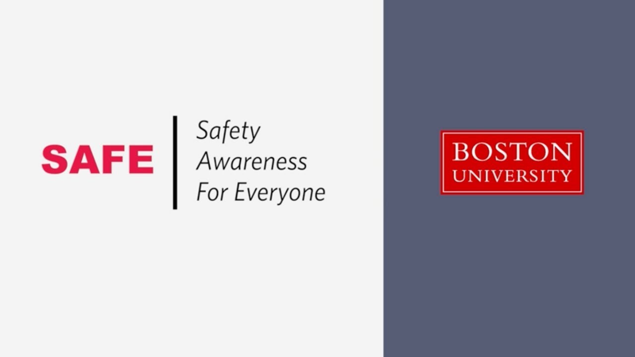 Boston University Safety Awareness for Everyone (SAFE) Launch - YouTube