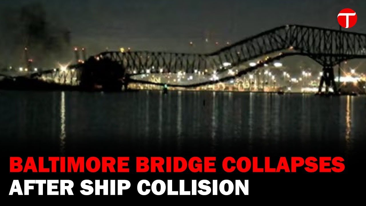 Francis Scott Key Bridge Collapse: Emergency Response in Progress - YouTube