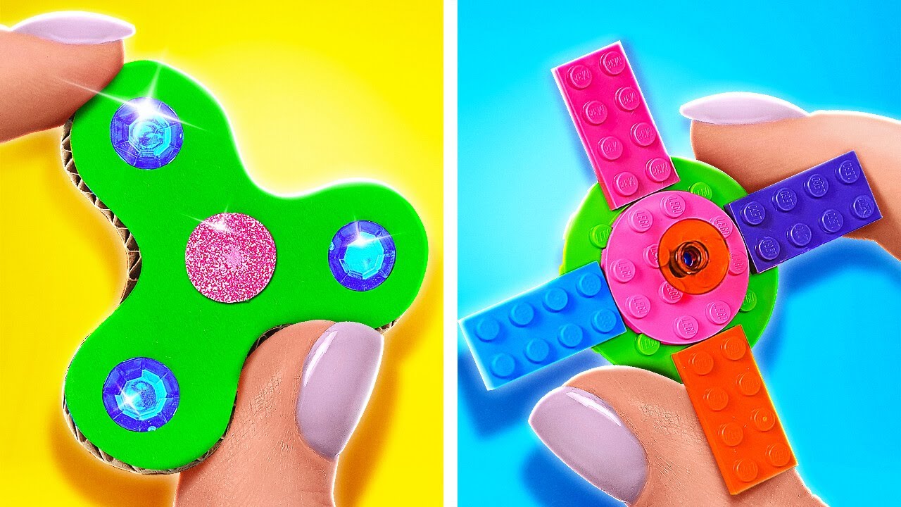 Easy DIY FIDGETS TO CRAFT AT HOME! Fun Creative Ideas by Imagine ...