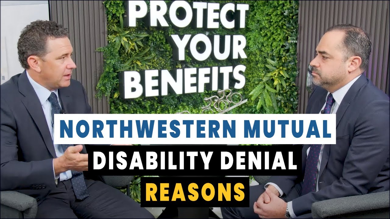 Northwestern Mutual Disability Denial Reasons - YouTube