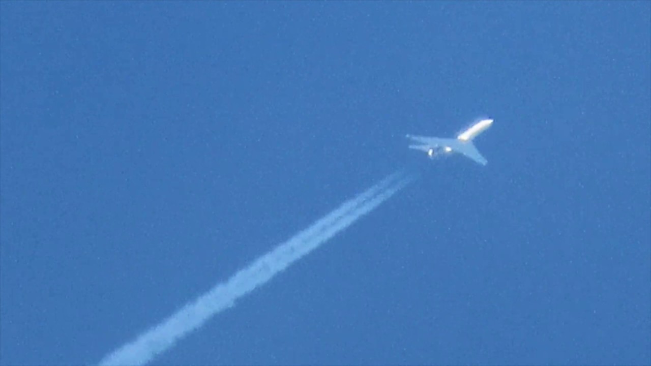 Talon Air Gulfstream Aerospace Gulfstream V (GLF5) at 43k feet - YouTube