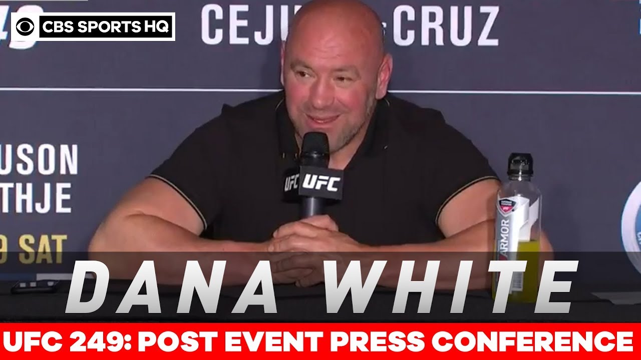 Dana White Post UFC 249 Press Conference | CBS Sports HQ - YouTube