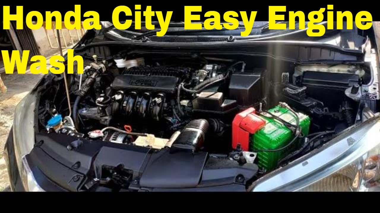 Honda City 6th Gen 2016 Engine Bay Detailing Easy Process #cardetailing ...