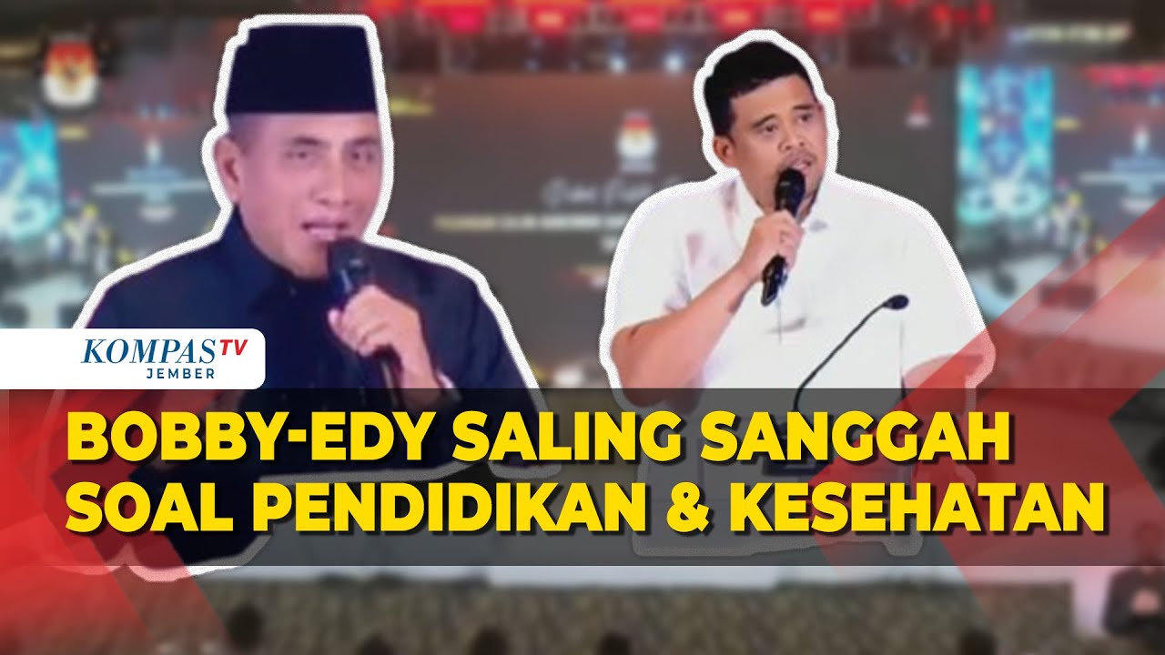 Momen Bobby dan Edy Saling Sanggah soal Isu Kesehatan dan Pendidikan di ...