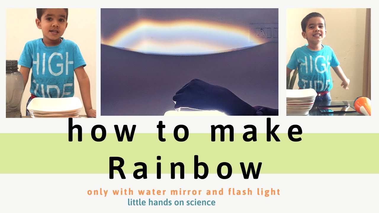 How to make a Rainbow | Science Experiments for kids | Create Your Own ...