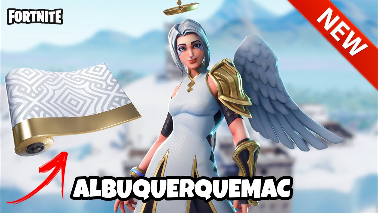 NOVO ENVELOPAMENTO ANGELICAL FORTNITE e SKIN ARK! NOVA LOJA FORTNITE ...