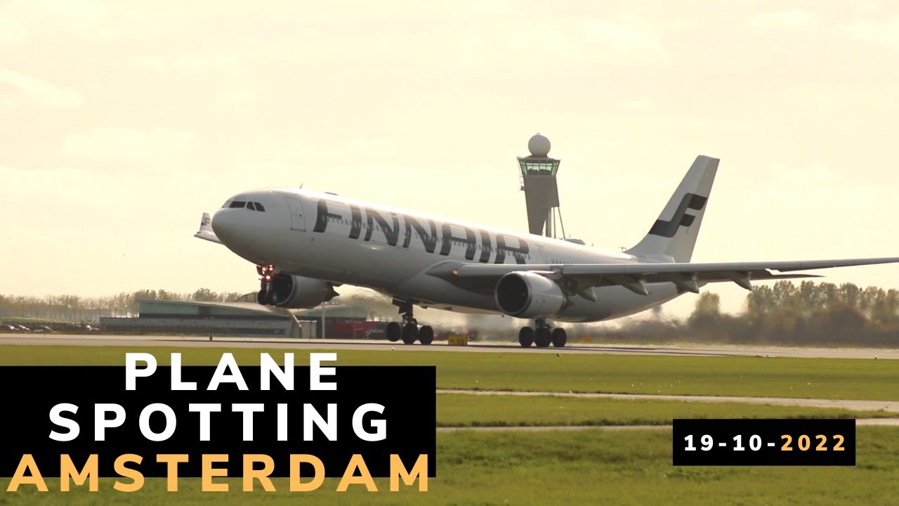 Amsterdam Schiphol Plane Spotting | Takeoffs RWY 36L - YouTube