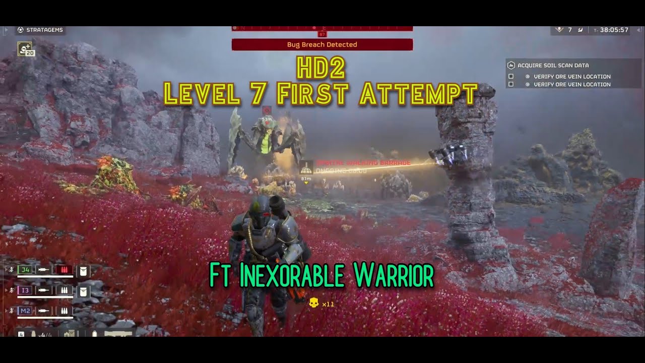 First Level 7 Attempt HD2 Ft @inexorablewarrior - YouTube