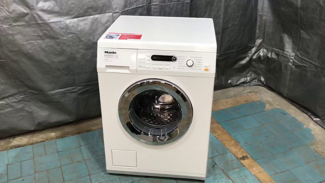 Стиральная машина Miele W5873 WPS - YouTube