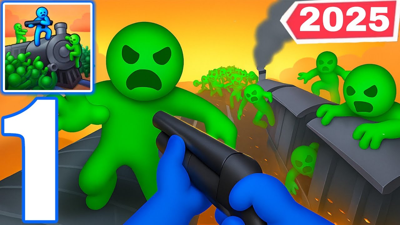 Train defence Zombie Game Latest -Gameplay Walkthrough Part 1(ios ...