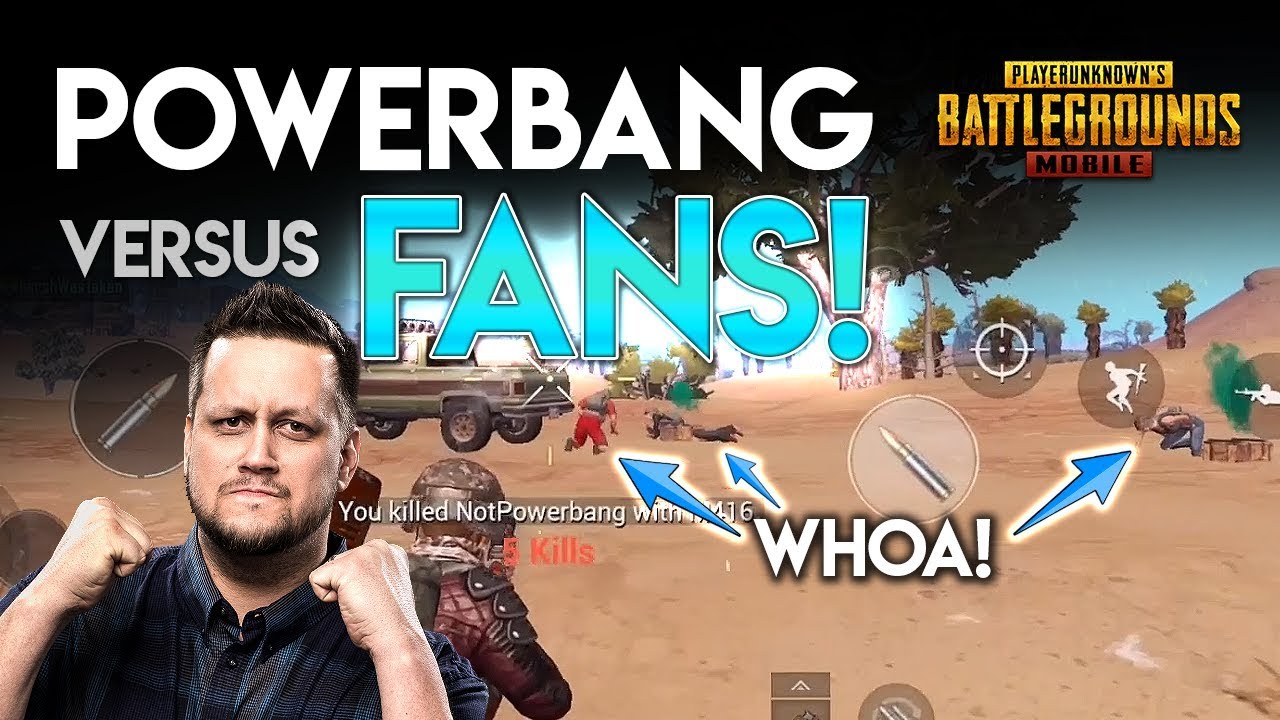 POWERBANG vs. FANS! MIRAMAR SQUAD SHOWDOWN! PUBG Mobile - YouTube