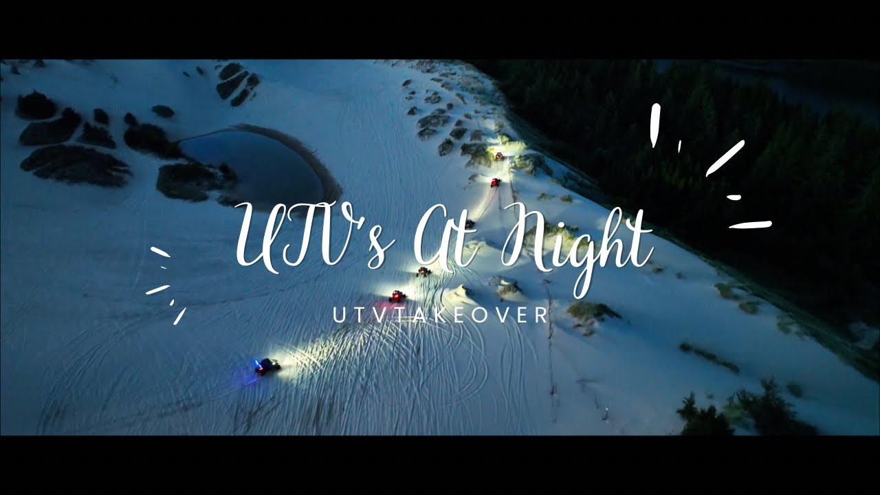 UTV Takeover - Night Ride From The Air. - YouTube