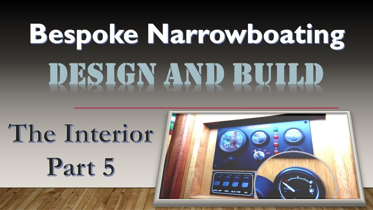 Narrowboat Interior Design - Part Five - Engine Room - Computer - Gas ...