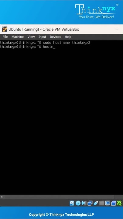 'hostname' || Linux Command || Beginners - YouTube