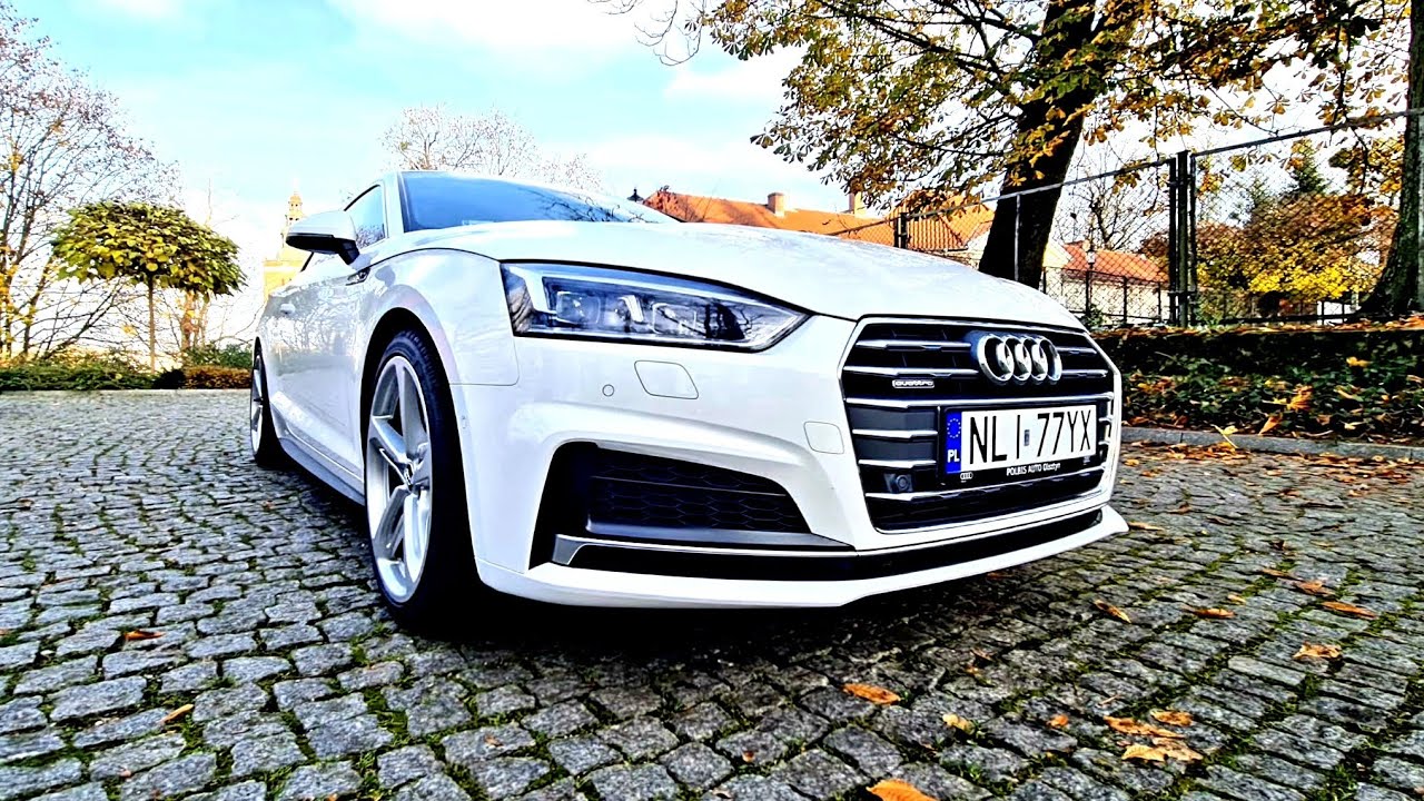 Audi A5 B9 coupe 2017 s-line quattro 2.0TFSI 252KM Review - YouTube