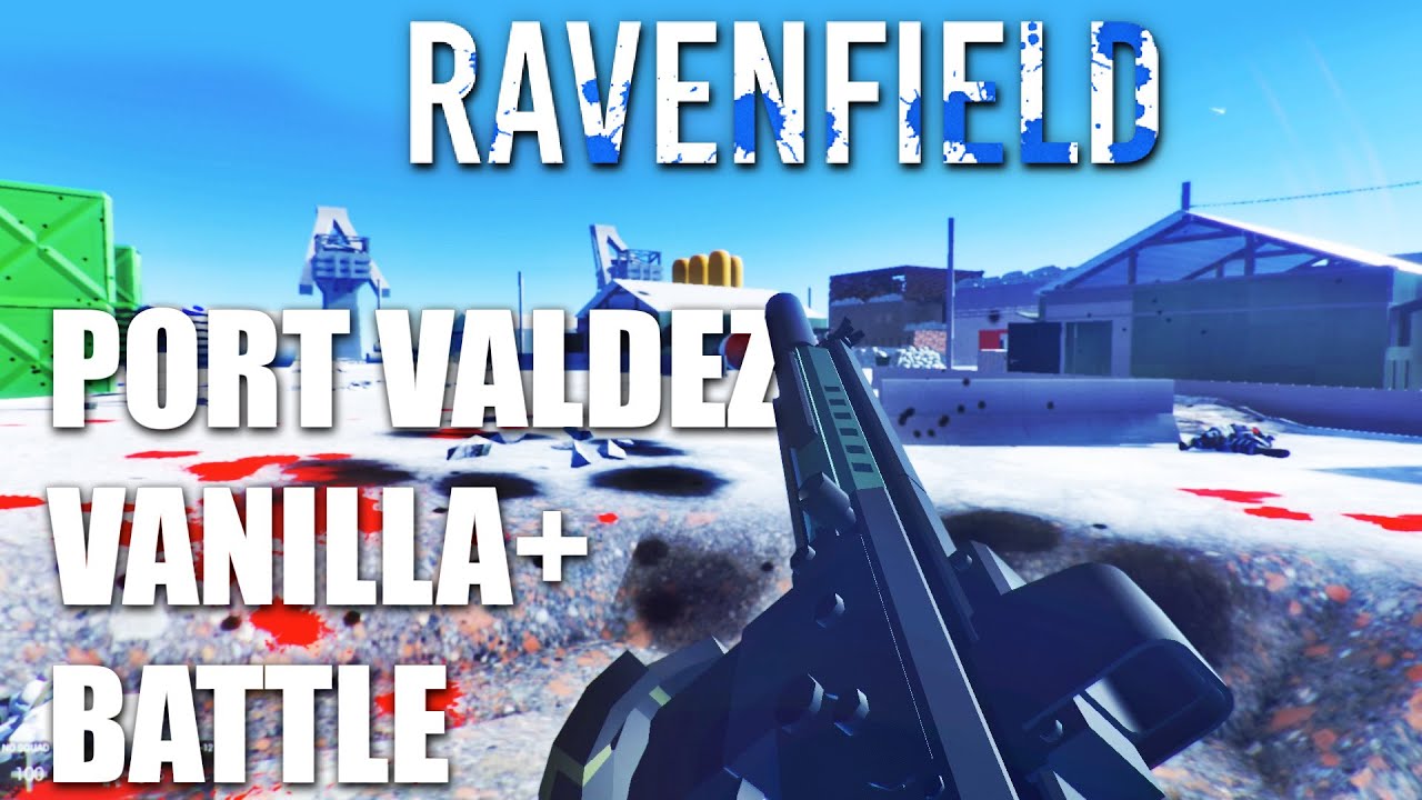Ravenfield - Port Valdez Vanilla+ Battle - YouTube