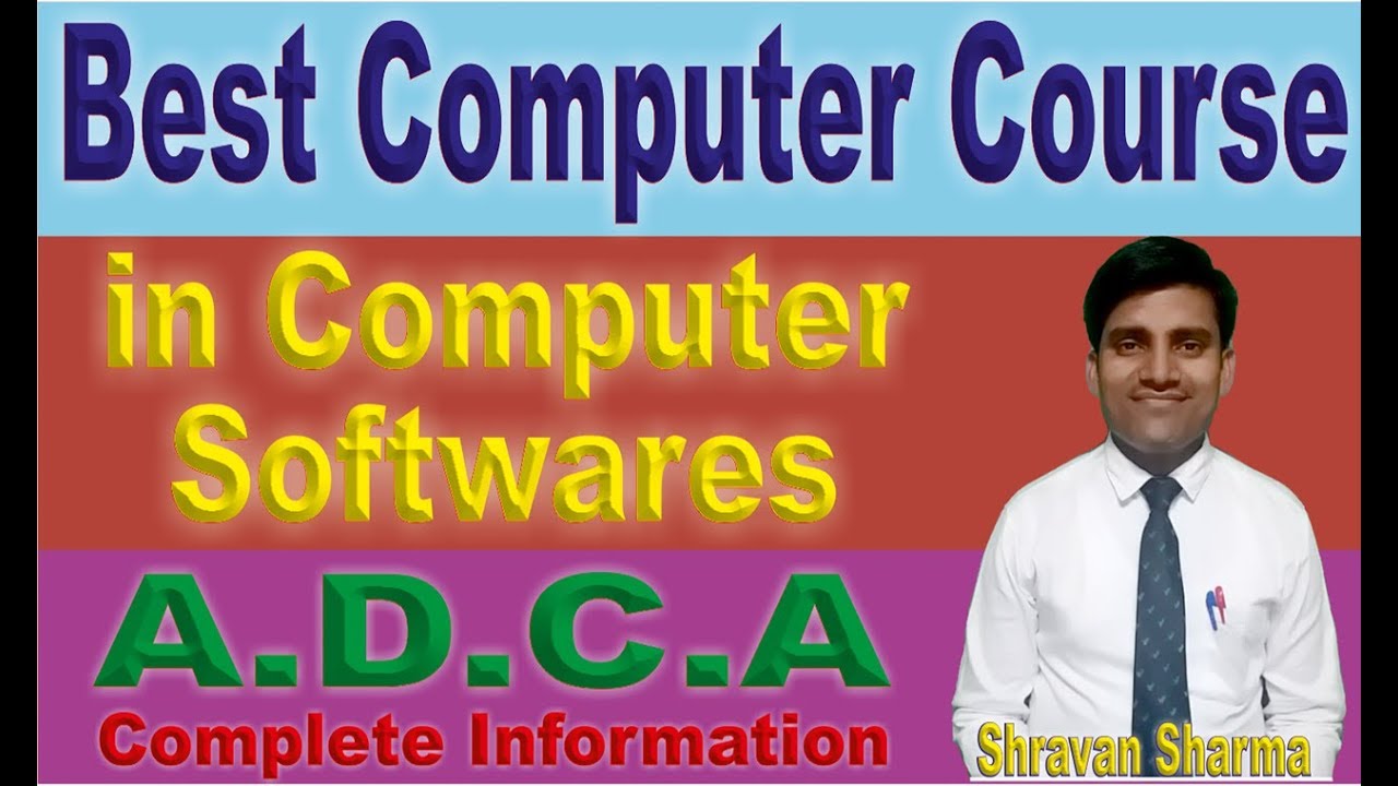 Best Course of Computer Software | ADCA | DTP Course | Tally Course ...