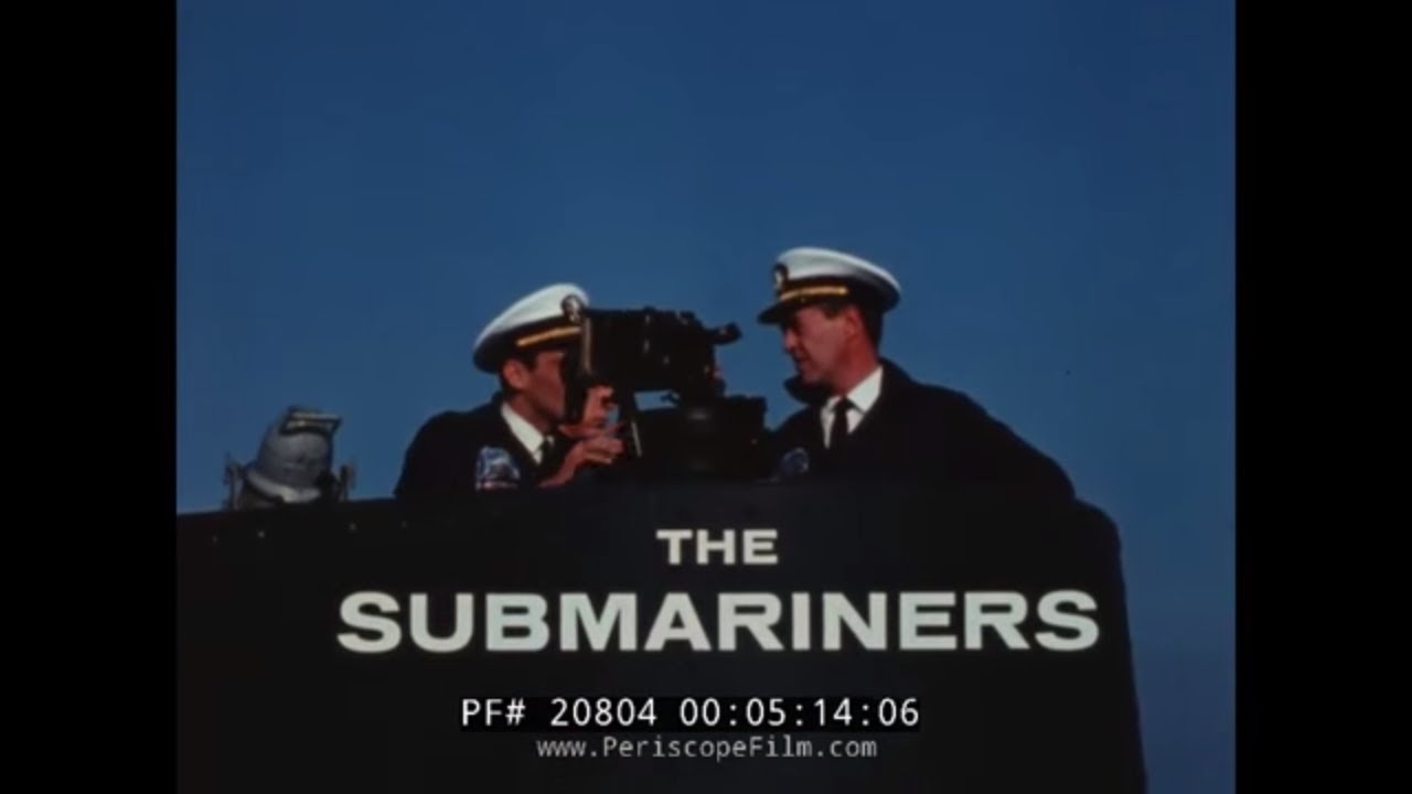 " THE SUBMARINERS " 1960s U.S. NAVY ASW ANTI-SUBMARINE WARFARE EXERCISE ...