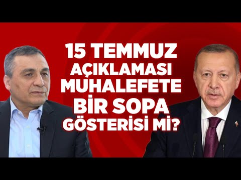 15 Temmuz Açıklaması Muhalefete Bir Sopa Gösterisi mi? | Siyaset Bilimci Aydın Sezer | Krt Haber