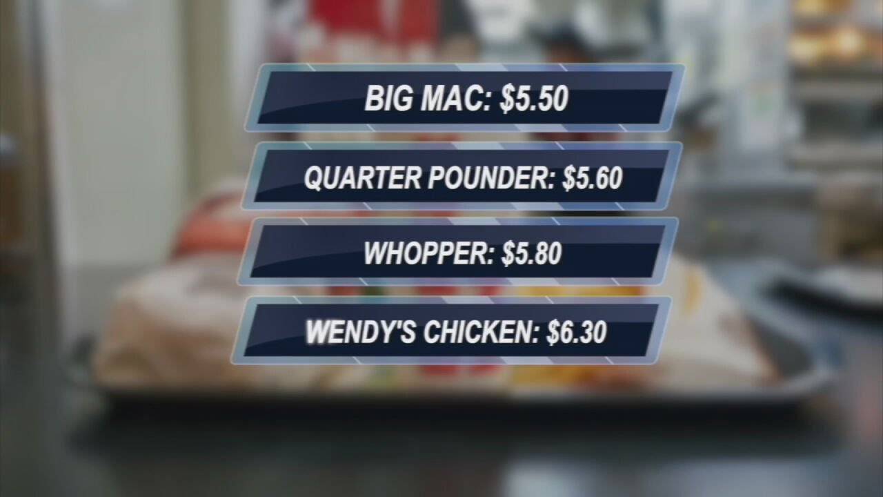 Fast food prices have increased by nearly 30% since 2019 - YouTube