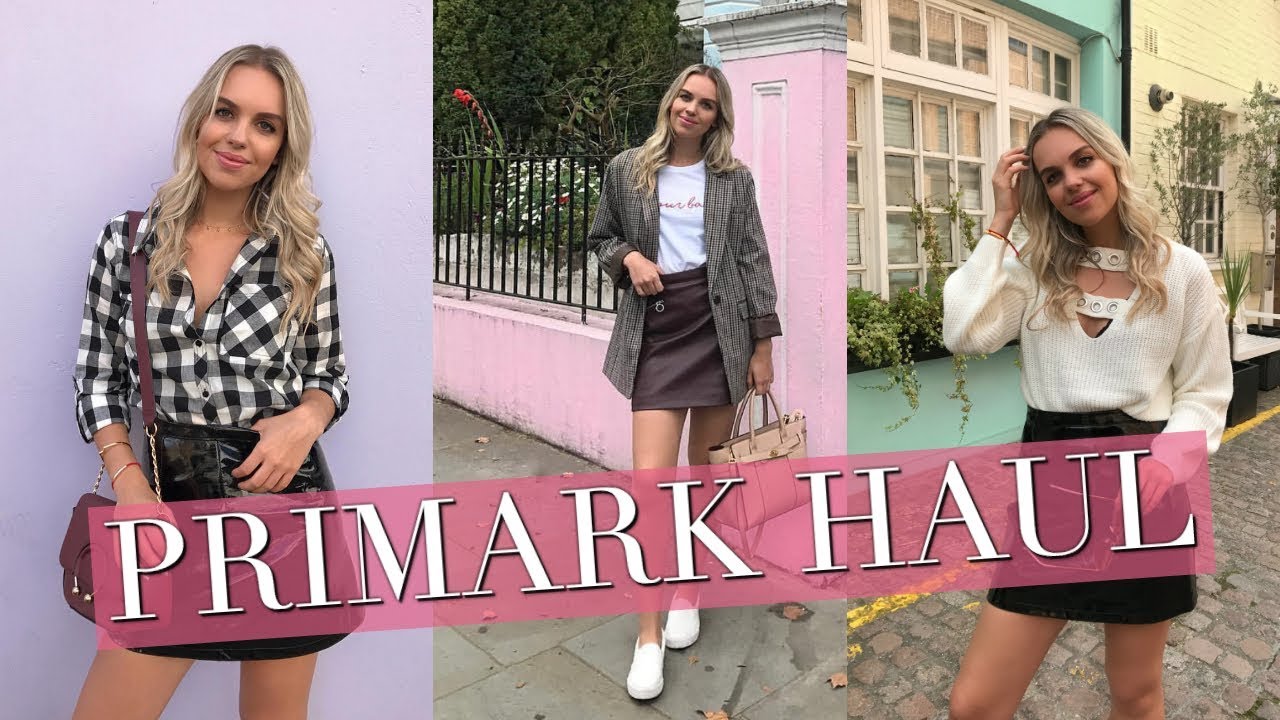 PRIMARK HAUL AND TRY ON | September 2017 - YouTube