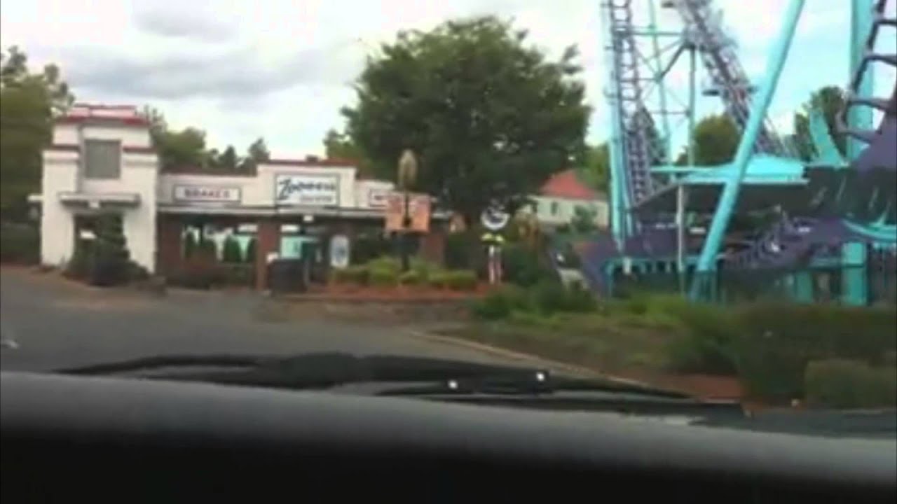 Drive through Lake Compounce - YouTube