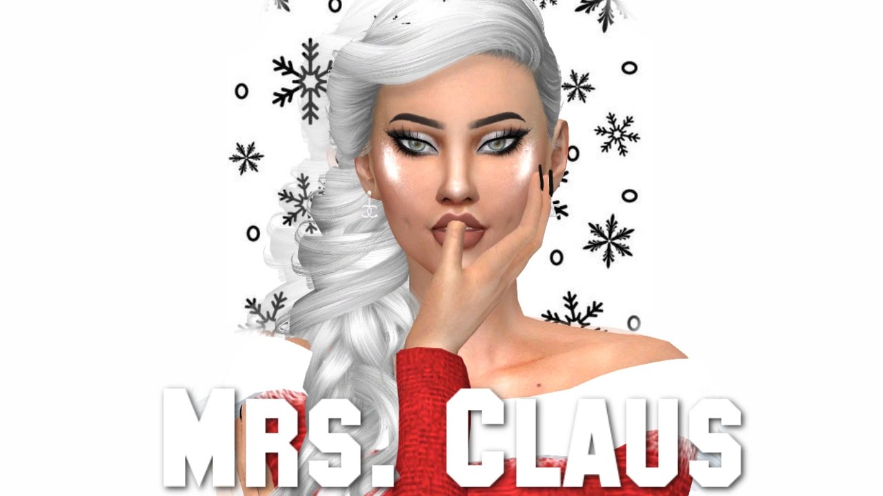 The Sims 4: 14 DAYS OF COLLABMAS | Day 14: Mrs. Claus Inspired + FULL ...