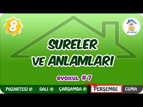 Sureler ve Anlamları | 8.Sınıf #uzaktanegitim #evokul Kampı (Sahur Özel)