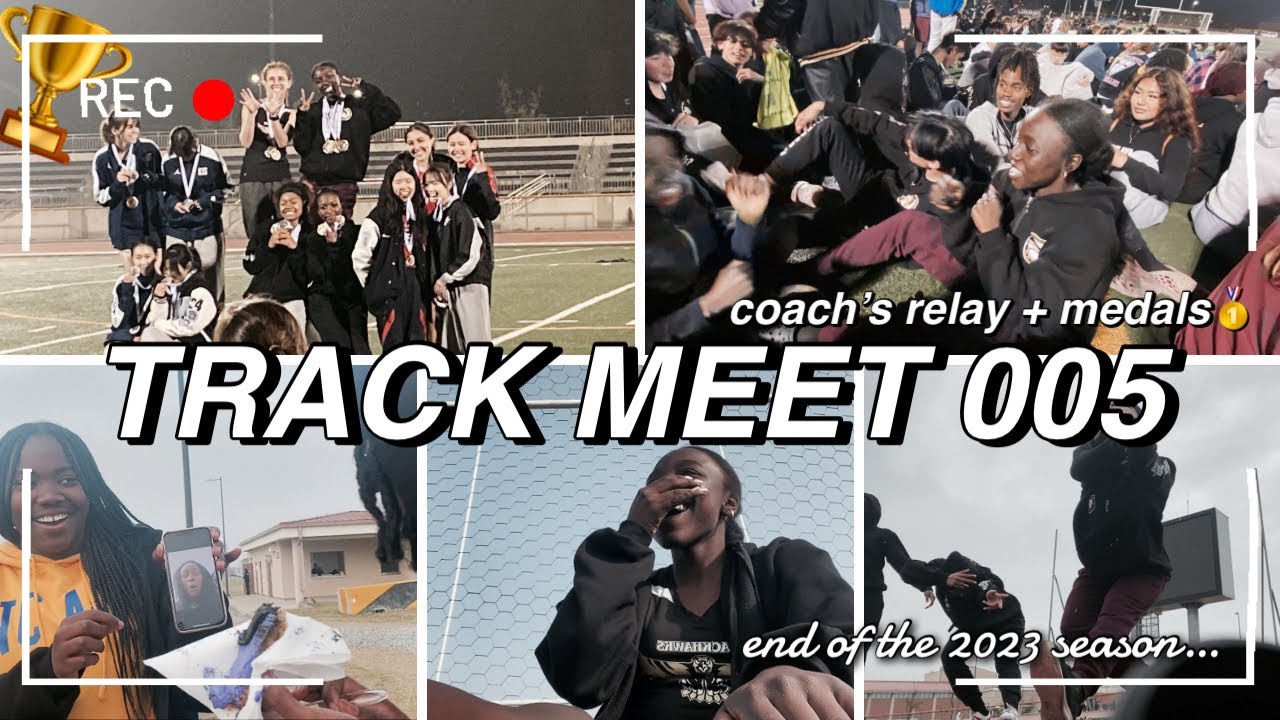 WE MADE OUR COACHES RUN😱 last home track meet! #5‼️💨 - YouTube