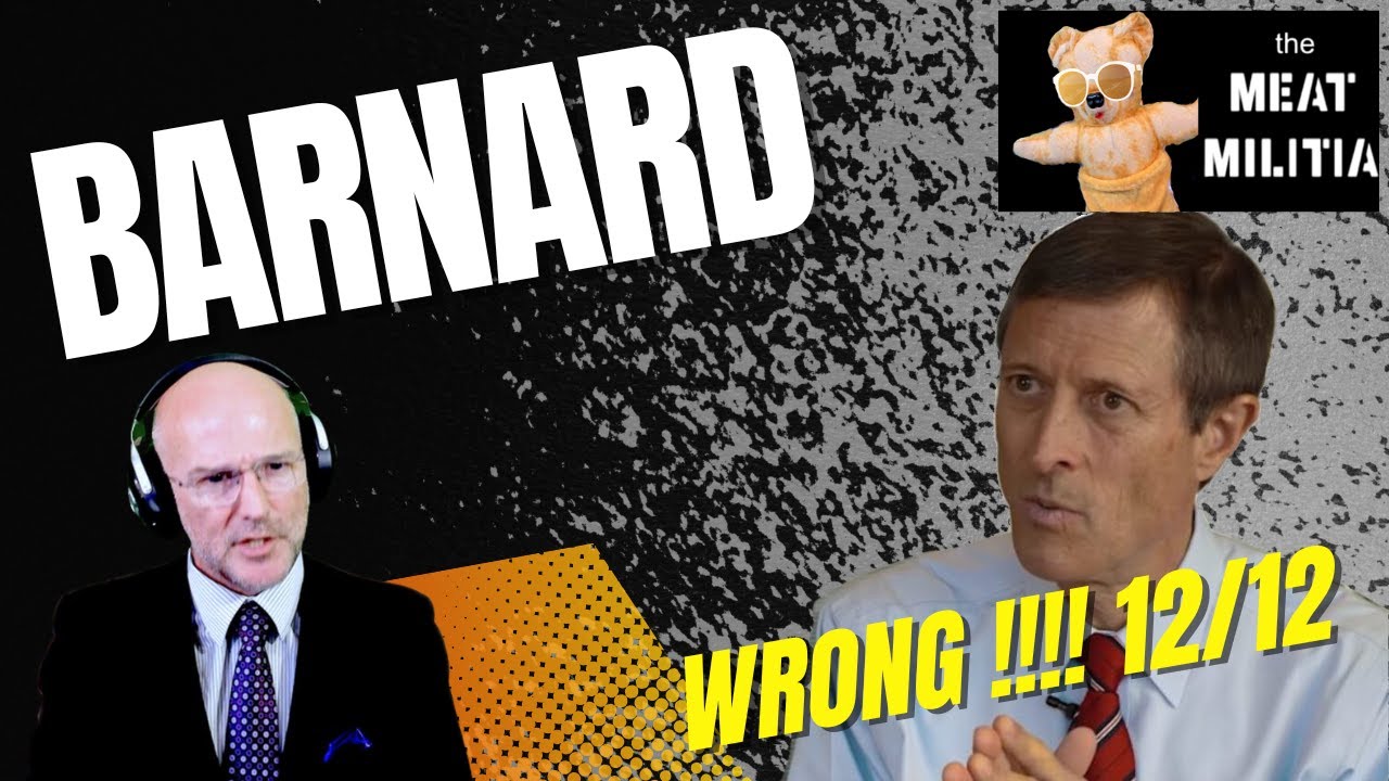 Neil Barnard WRONG - 12 out of 12 !!!! - YouTube