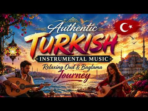 Authentic Turkish Instrumental Music 🇹🇷 | Relaxing Oud & Baglama Journey