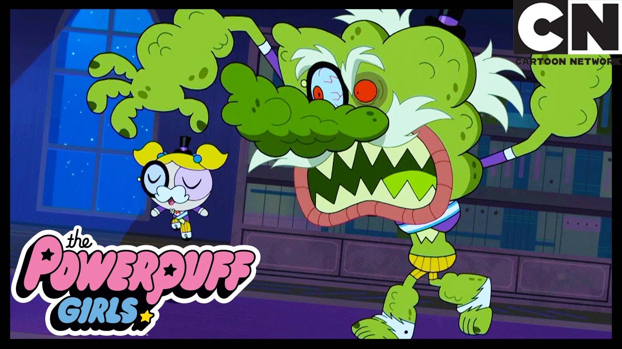 GREEN MONSTER | The Powerpuff Girls HALLOWEEN | Cartoon Network - YouTube