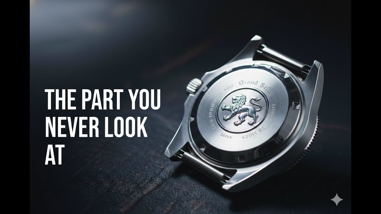 What a Watch Caseback Tells You About a Watch - YouTube
