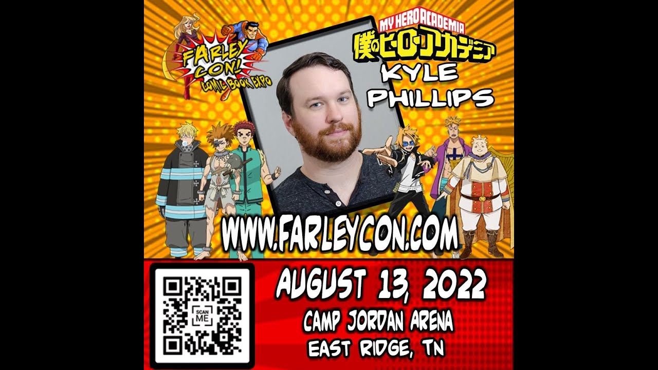 Kyle Phillips, voice of Denki Kaminari in My Hero Academia, Coming to ...