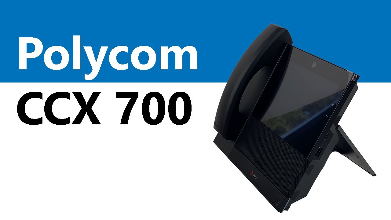 Poly CCX 700 BUSINESS MEDIA PHONE - Product Overview - YouTube