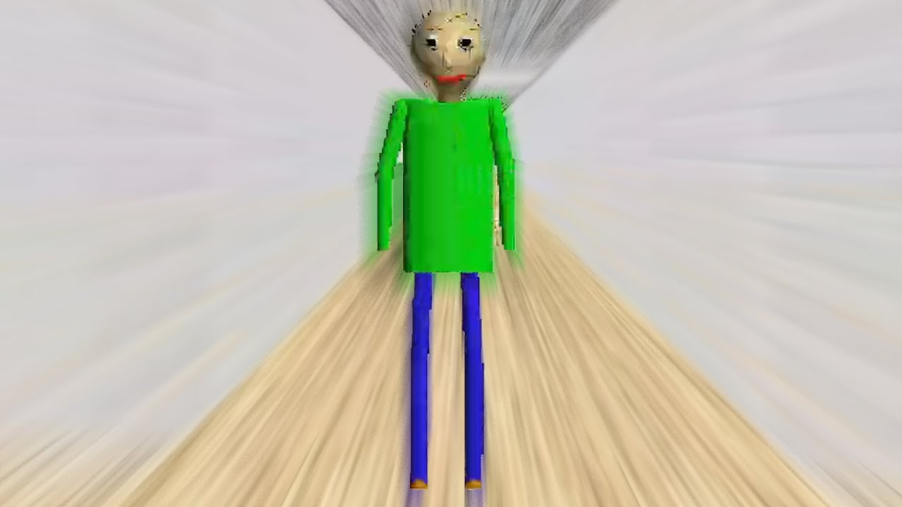 Baldi's Basics But FOV = Quake Pro - YouTube