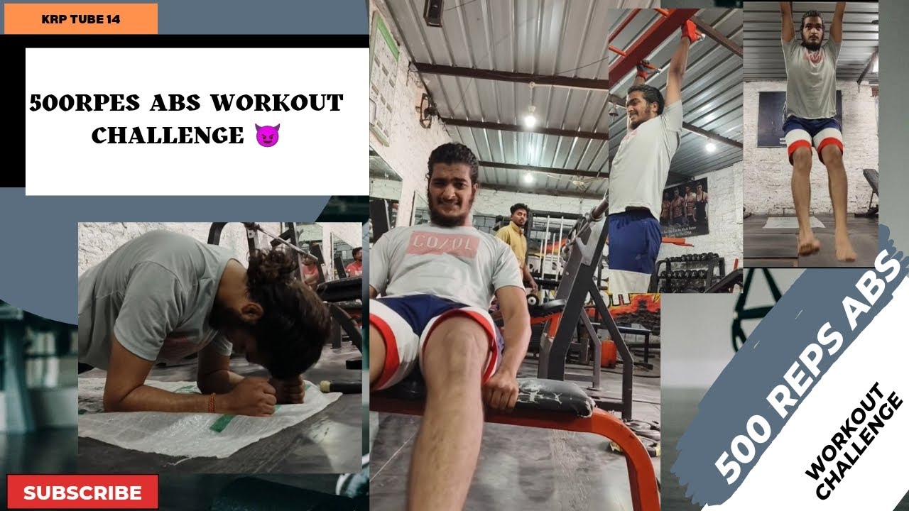 500 reps abs workout challenge|| Ultra Challenging #500reps - YouTube